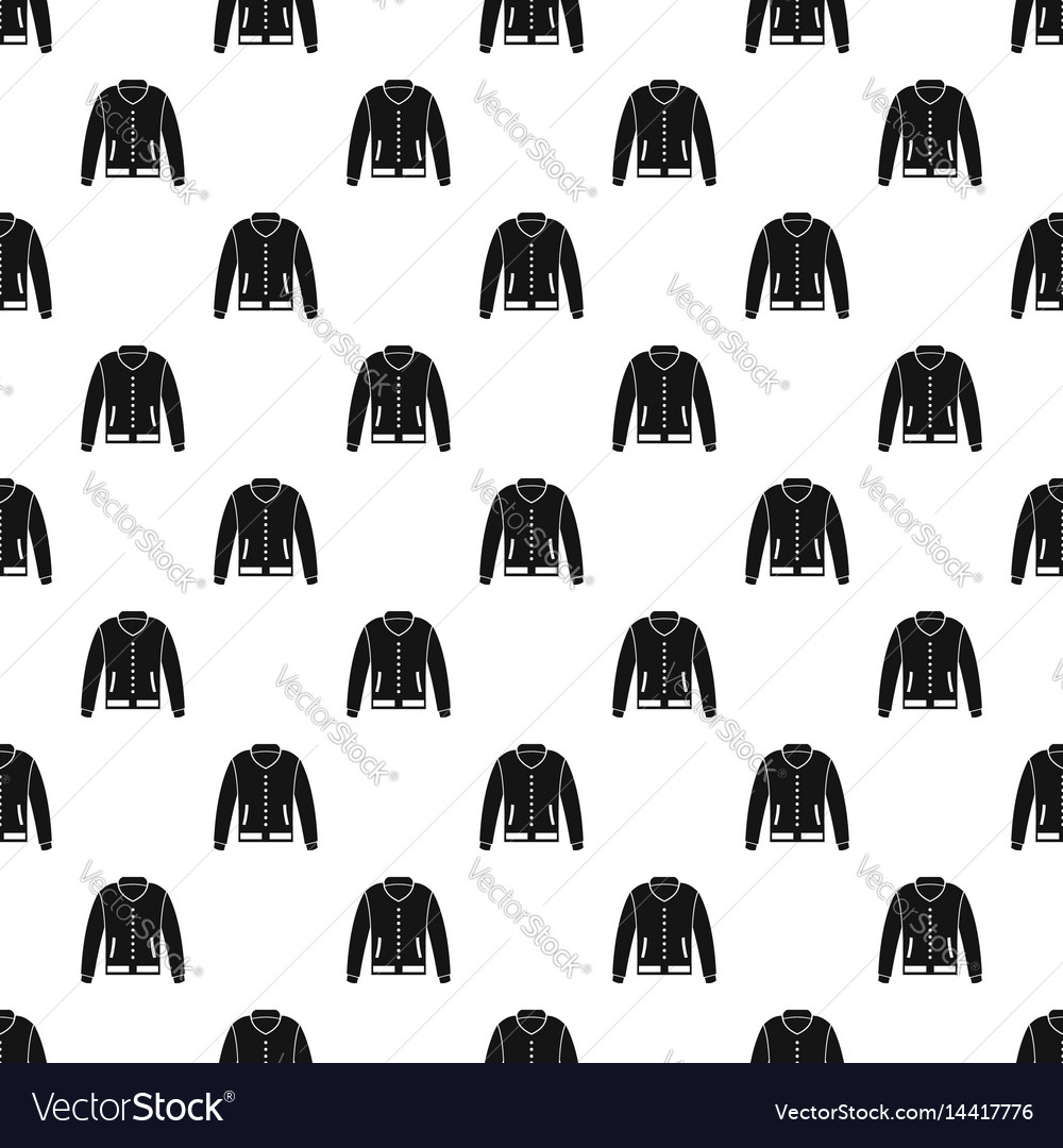 Jacket pattern Royalty Free Vector Image - VectorStock