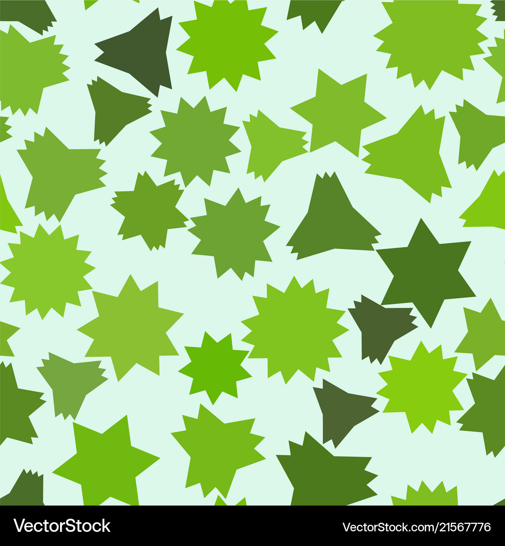 Seamless shape of star abstract geometric Vector Image