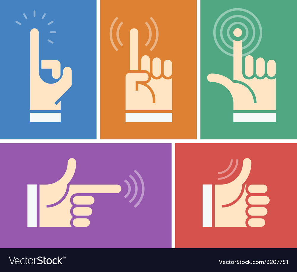Human hands Royalty Free Vector Image - VectorStock