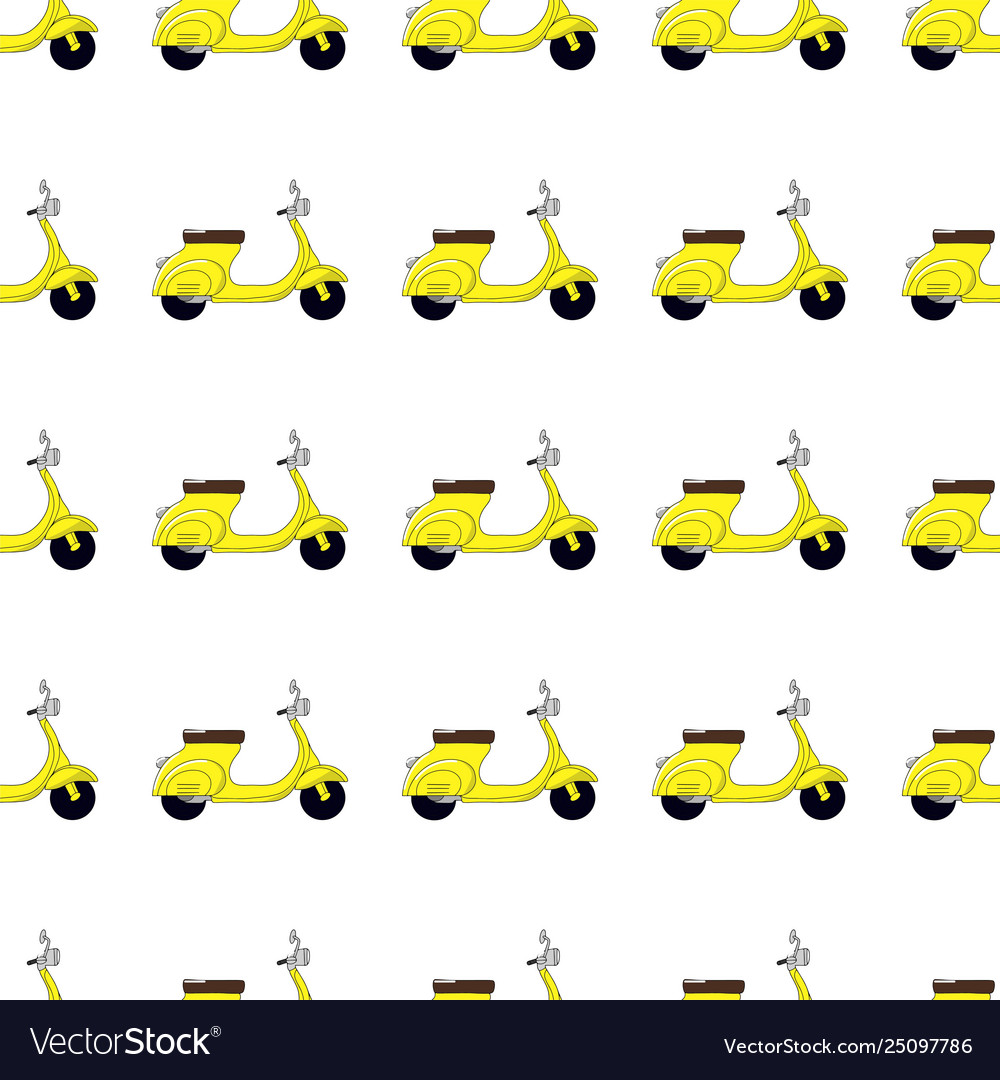 A motorcycle pattern Royalty Free Vector Image