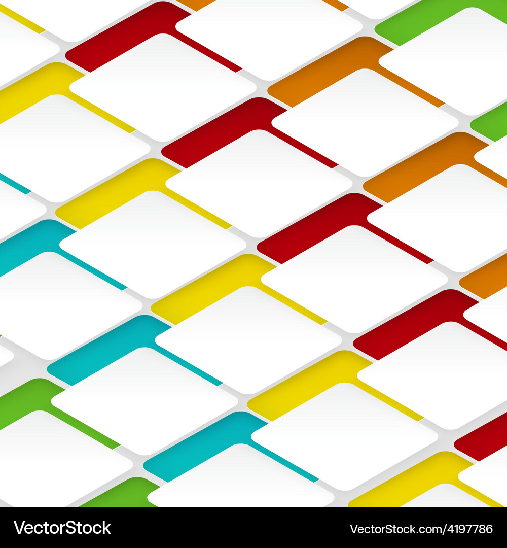 Design rhombus on the color Royalty Free Vector Image