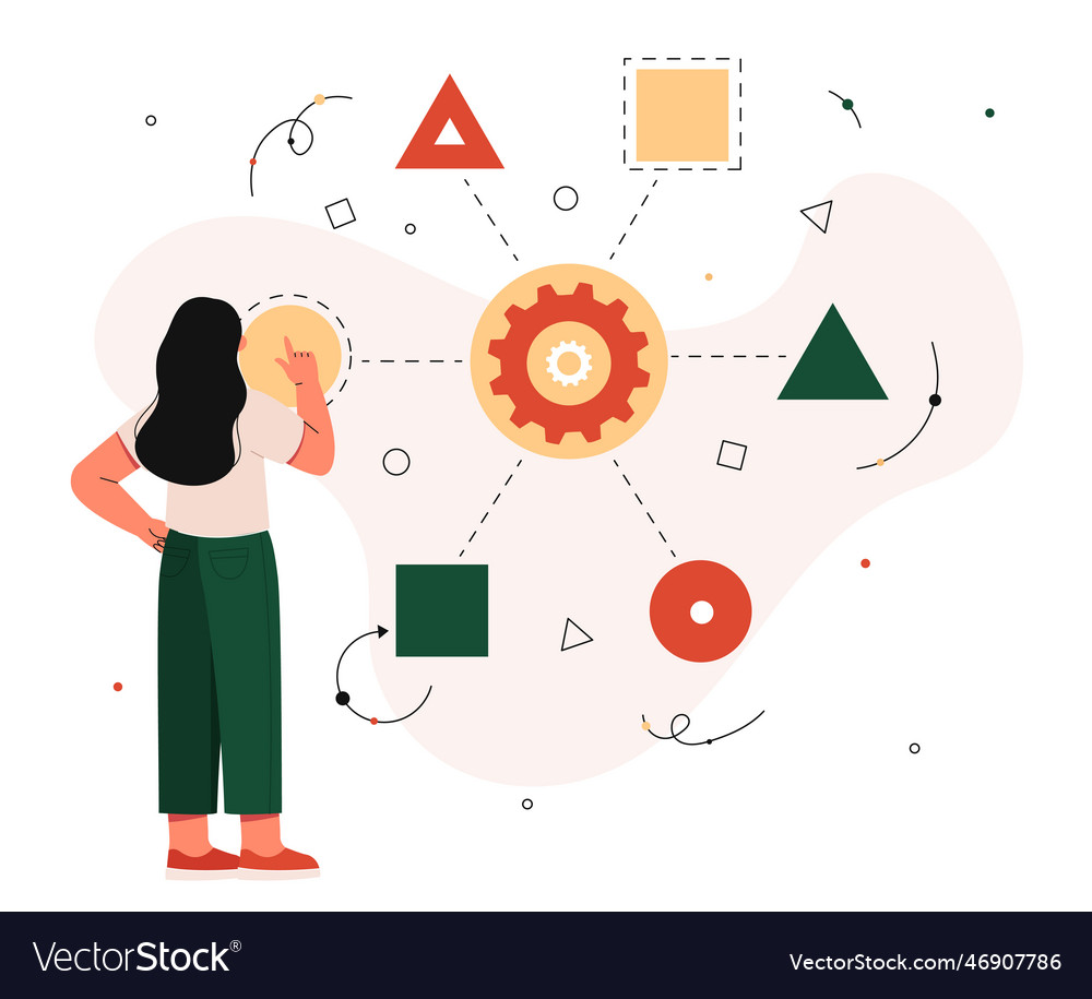 Range options concept Royalty Free Vector Image
