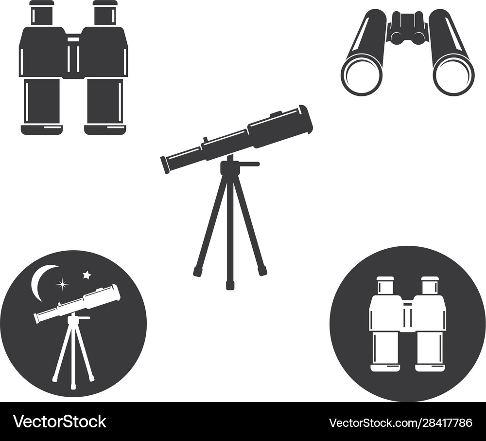 Telescope icon design Royalty Free Vector Image