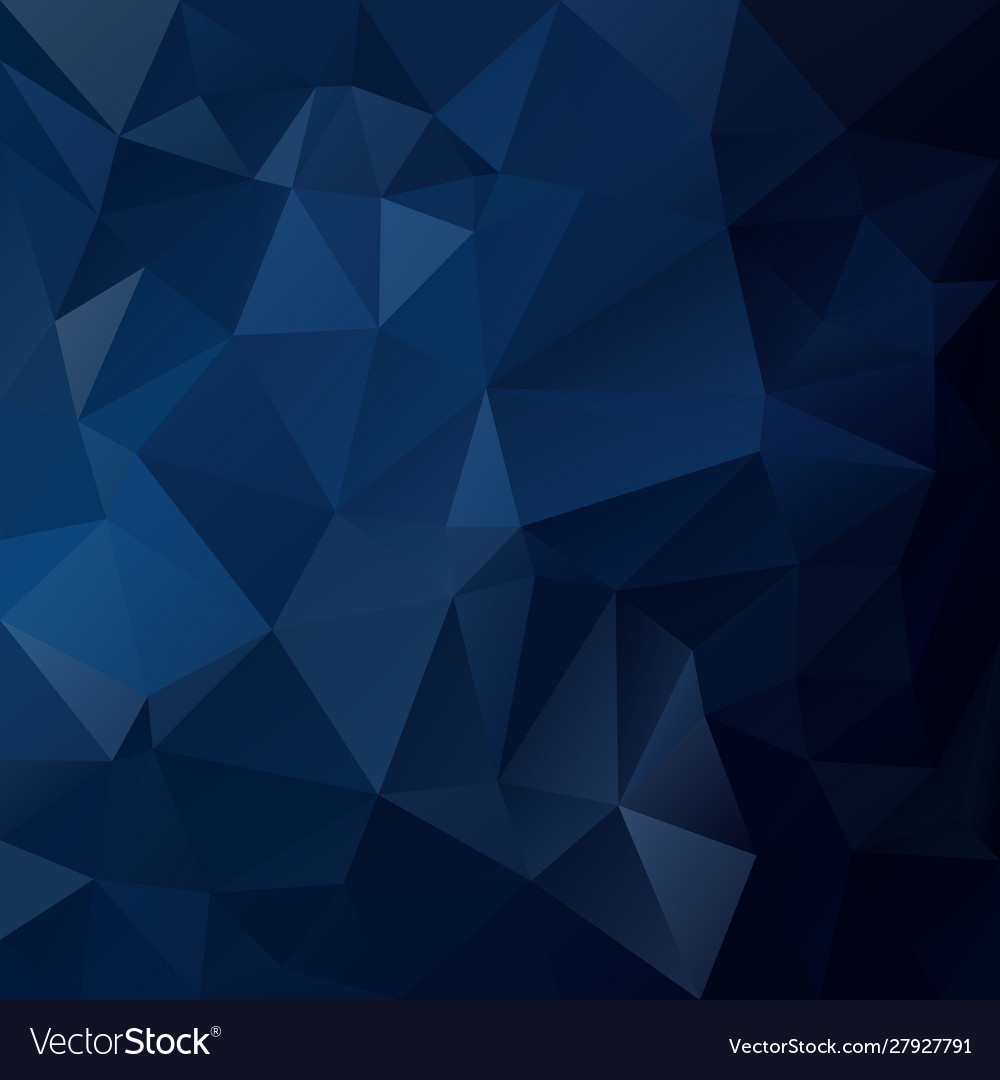 Abstract irregular polygon square background blue Vector Image Abstract irregular polygon square background blue Vector Image