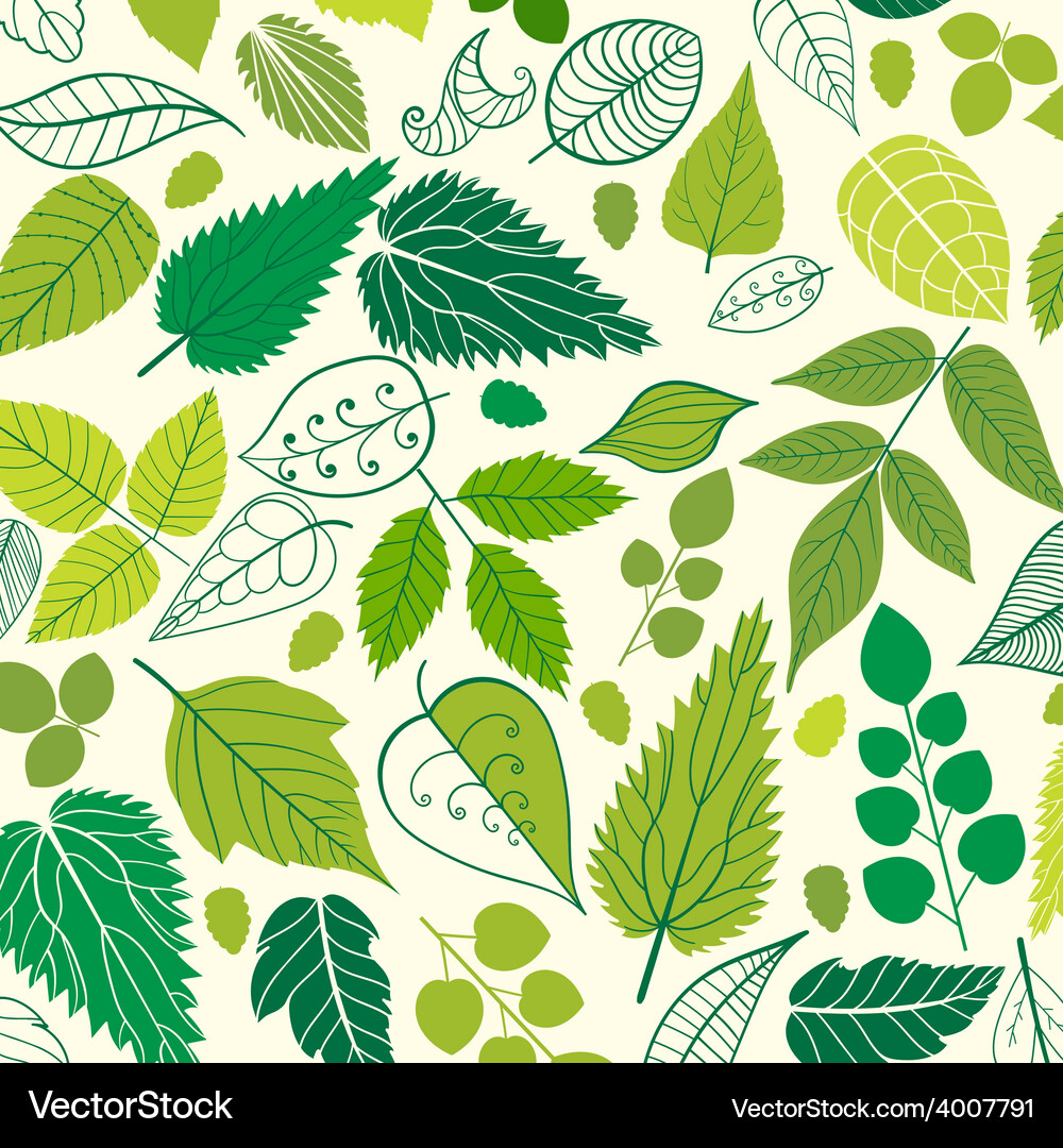 Colored pattern on leaves theme autumn pattern Vector Image