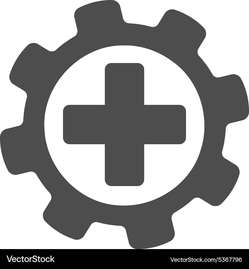 Medical settings icon from business bicolor set Vector Image