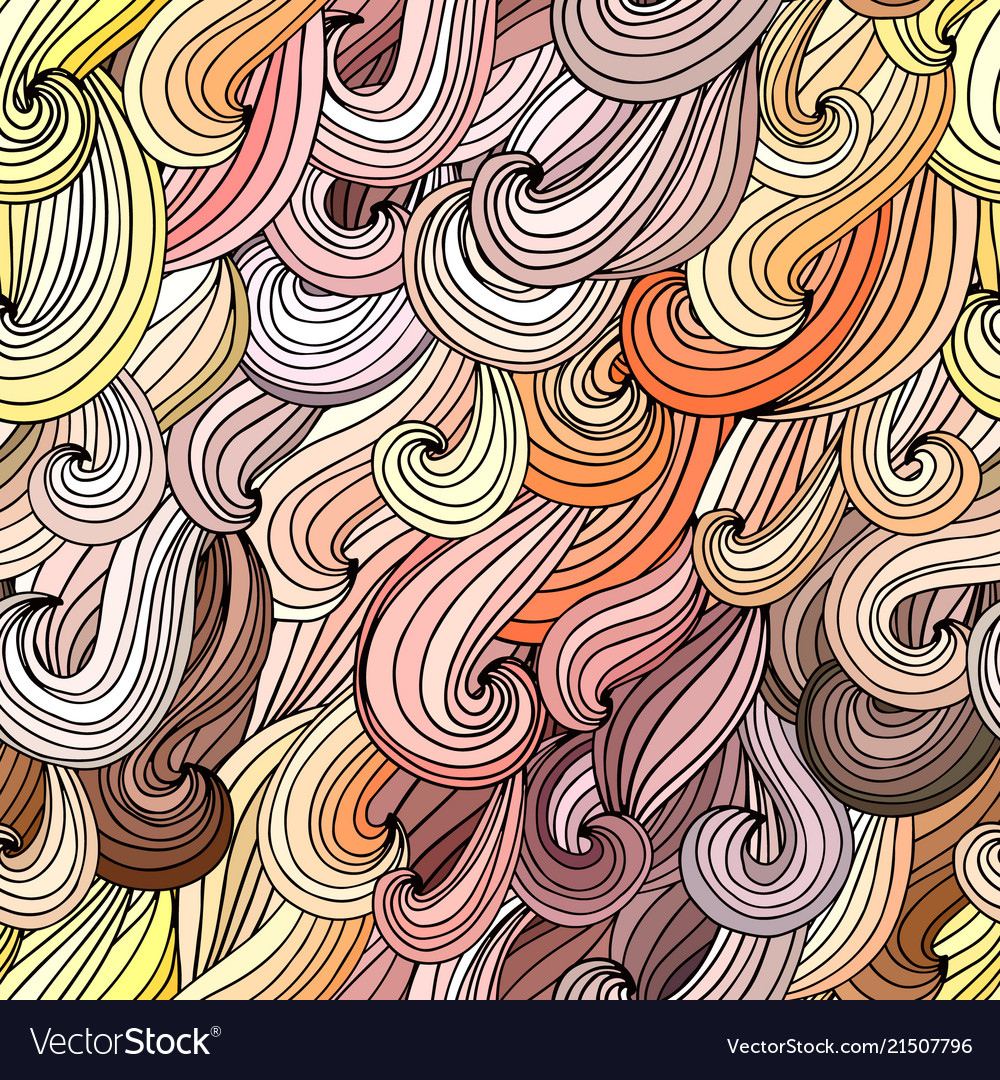 Waves pattern Royalty Free Vector Image - VectorStock