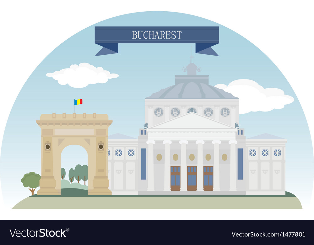 Bucharest Royalty Free Vector Image - VectorStock