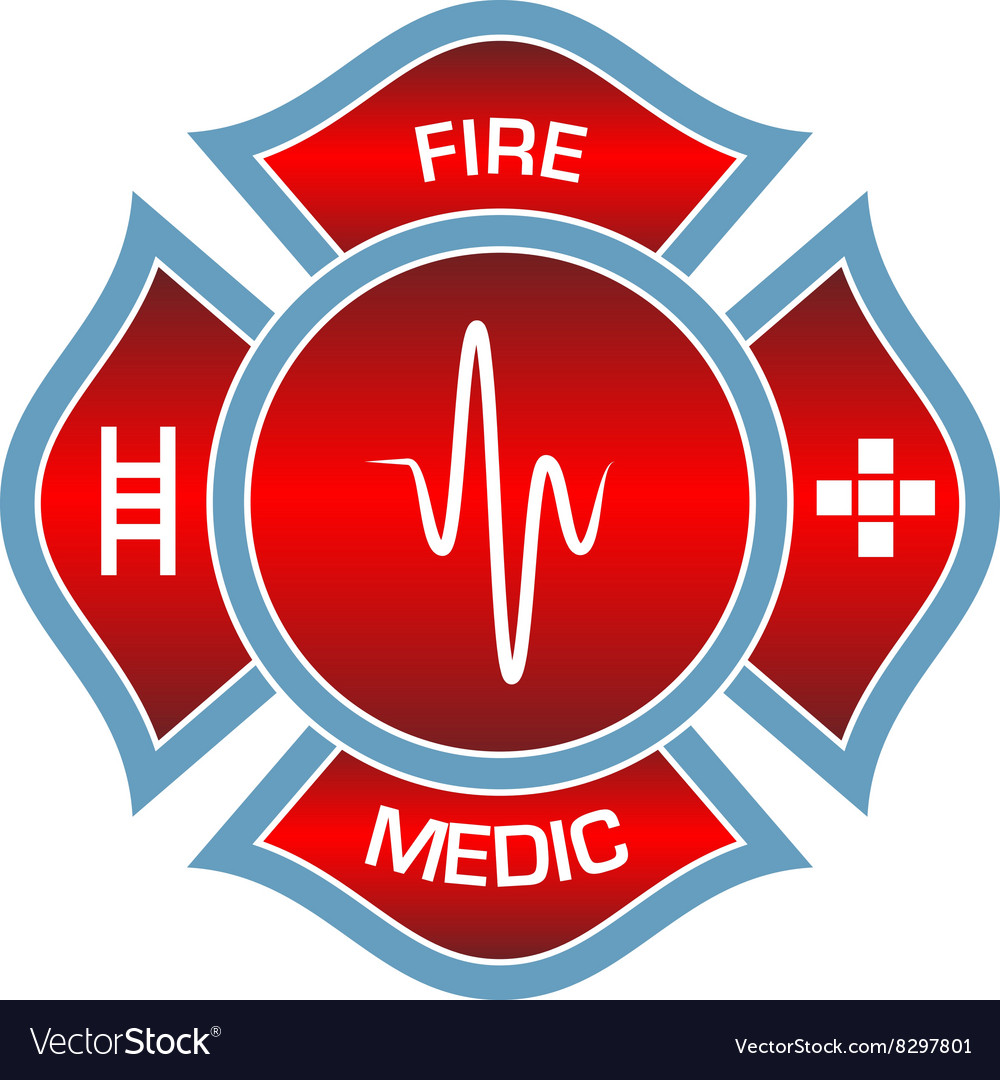 Firefighters-Logo-380x400 Royalty Free Vector Image