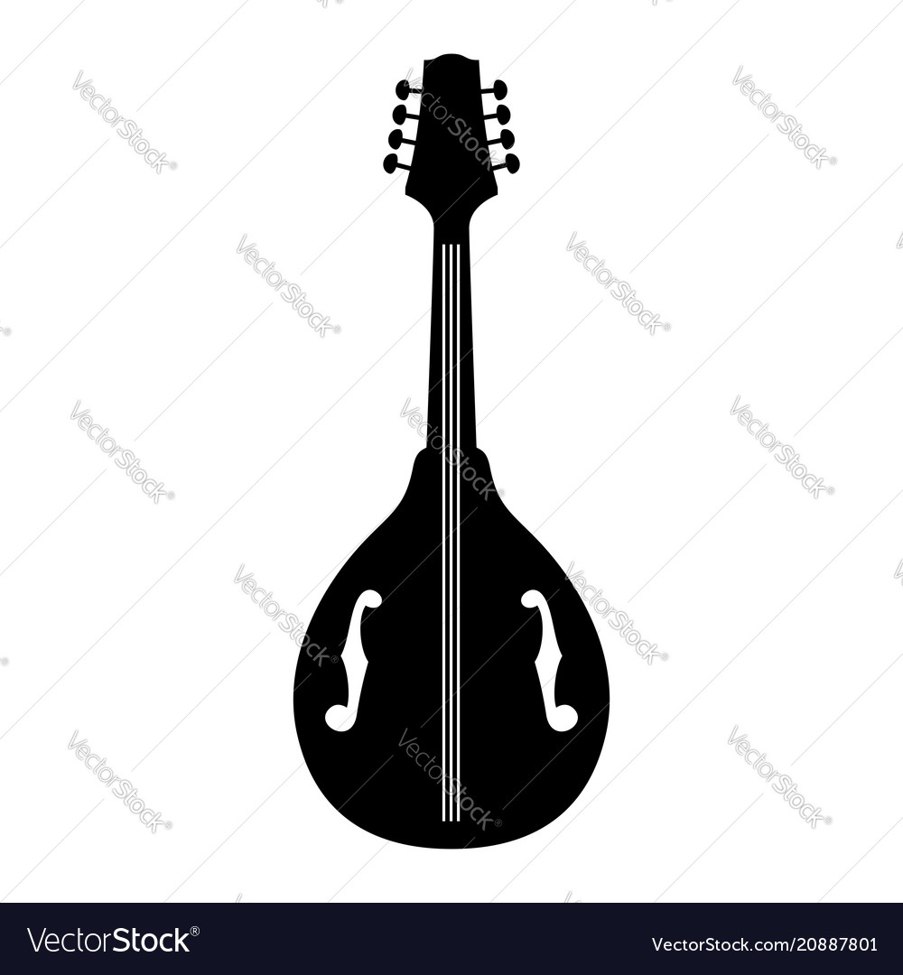 Mandolin Royalty Free Vector Image - VectorStock