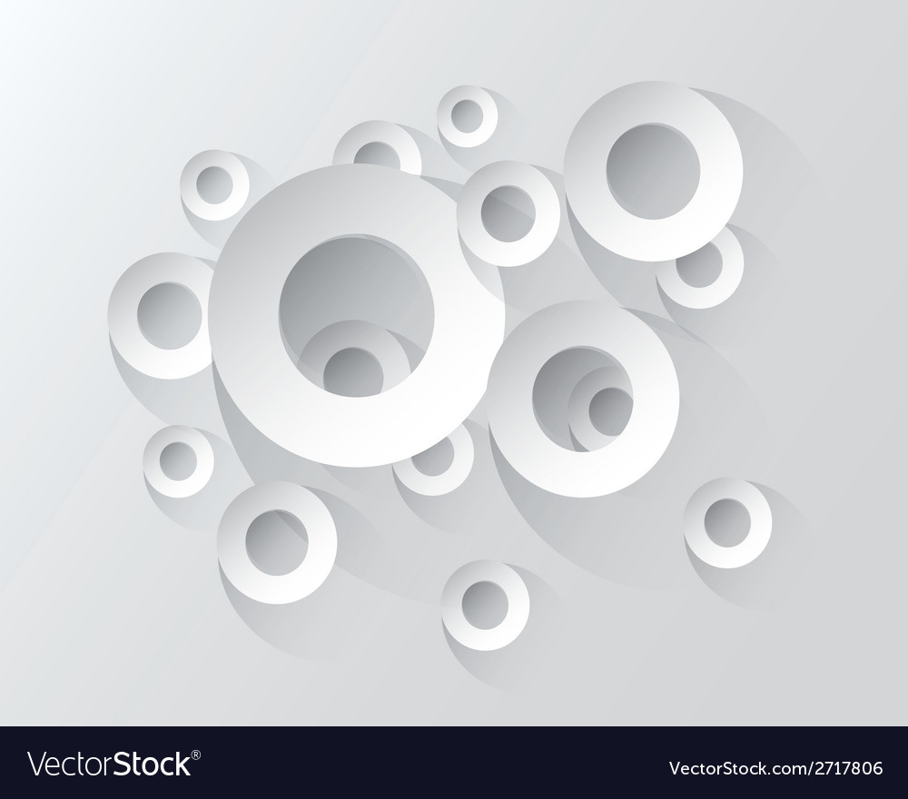 Round abstract pattern Royalty Free Vector Image