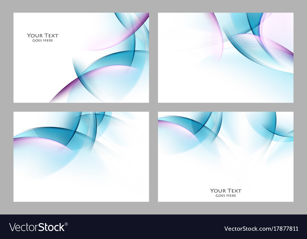Backgrounds set Royalty Free Vector Image - VectorStock