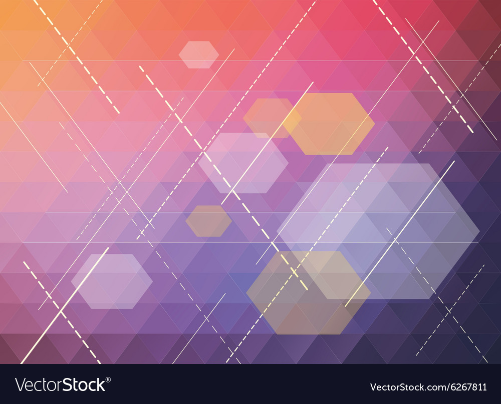 Colorful polygonal abstract background Royalty Free Vector