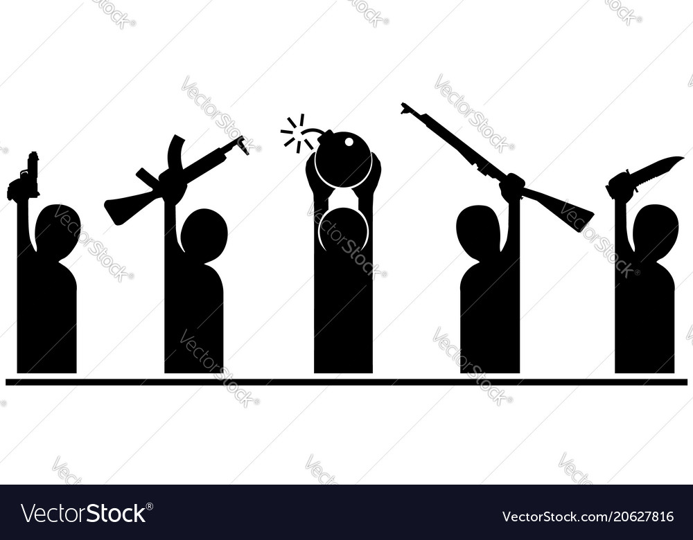 Armed Royalty Free Vector Image - VectorStock