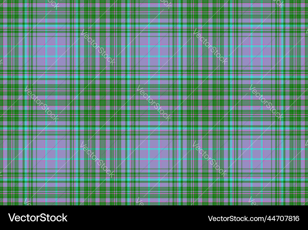 Check seamless fabric pattern texture background Vector Image