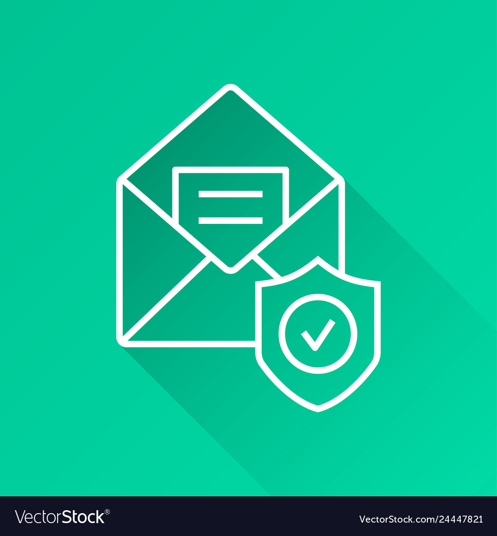 Data security - icon for graphic and web Vector Image