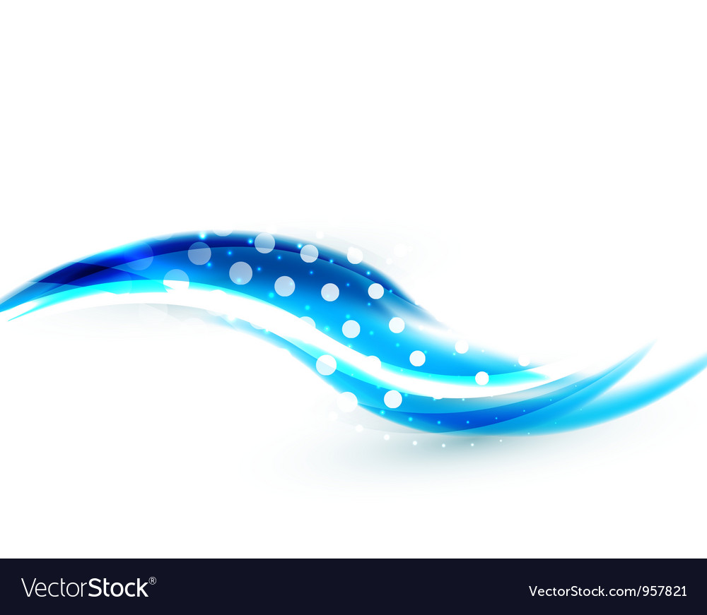 Flowing wave Royalty Free Vector Image - VectorStock
