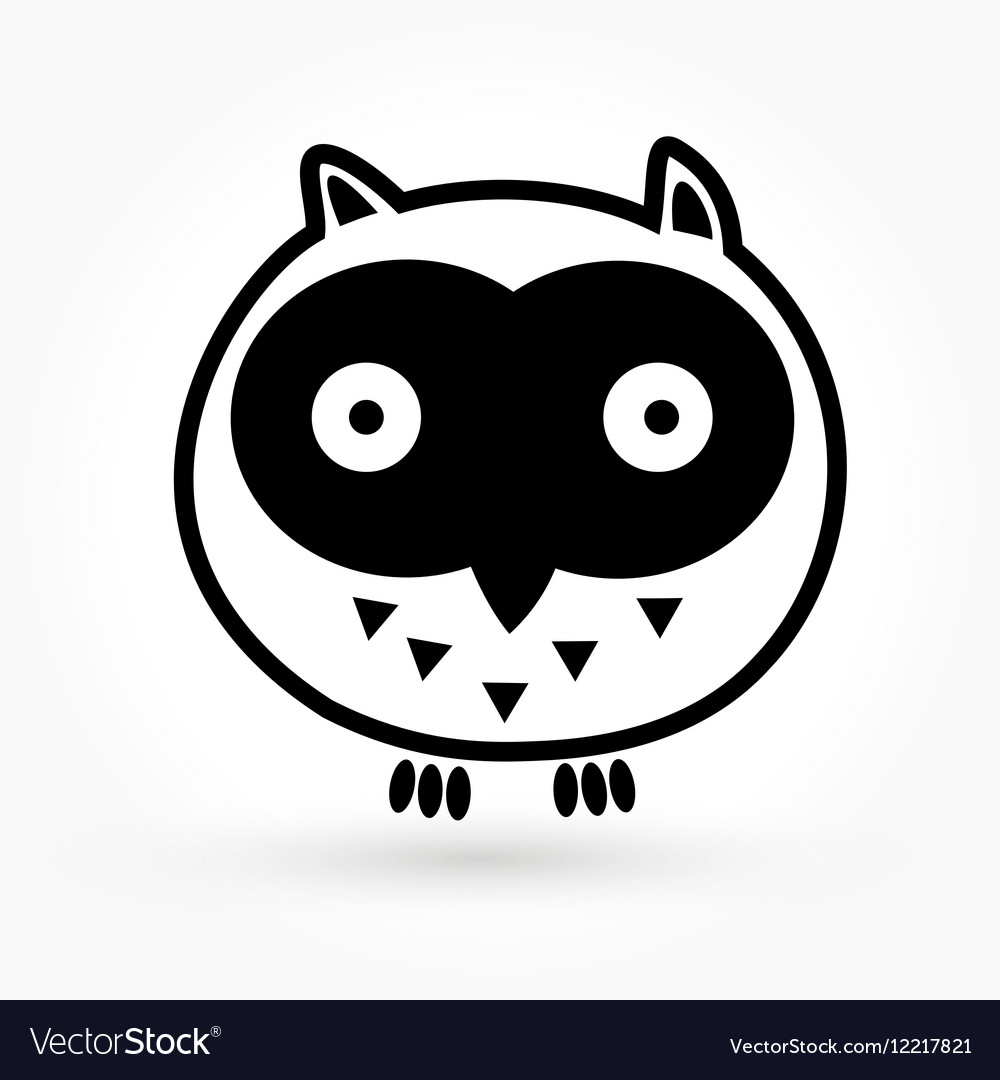 Owl icon Royalty Free Vector Image - VectorStock