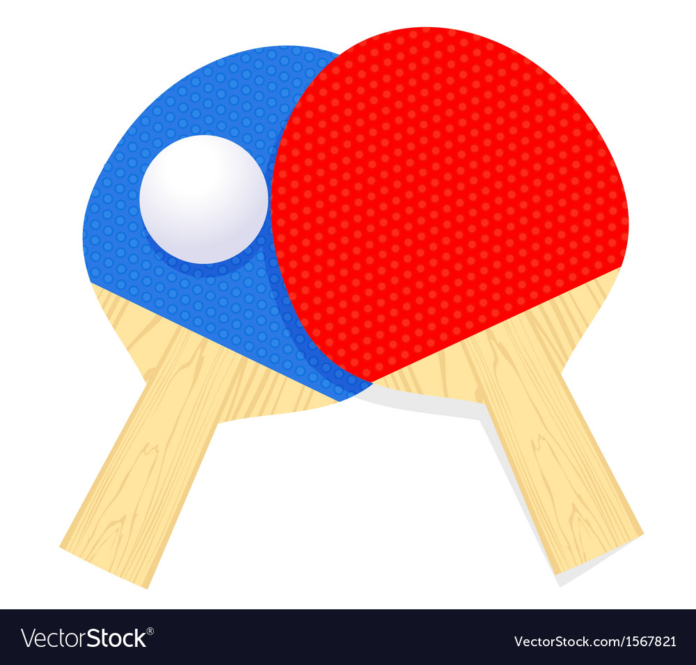 Ping pong Royalty Free Vector Image - VectorStock