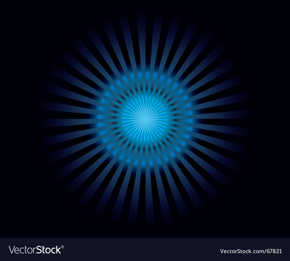 Sunbeam Royalty Free Vector Image - VectorStock