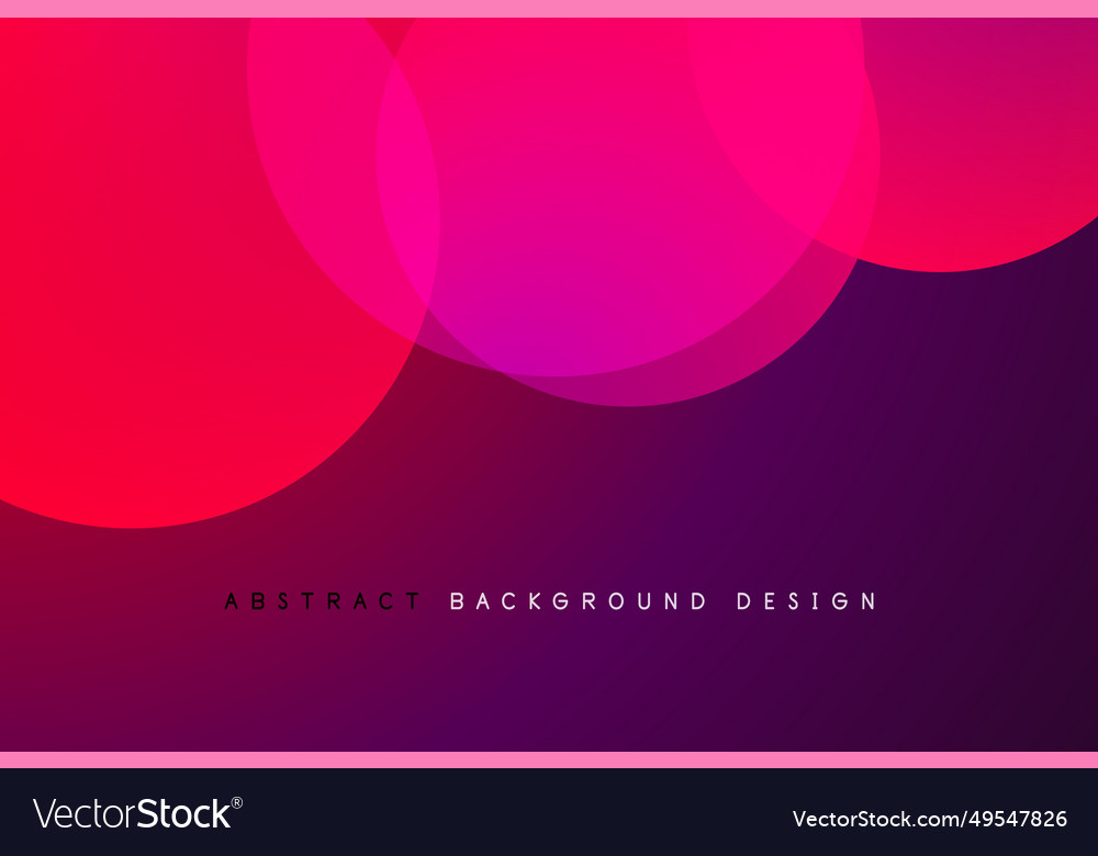 Abstract tech circles background Royalty Free Vector Image