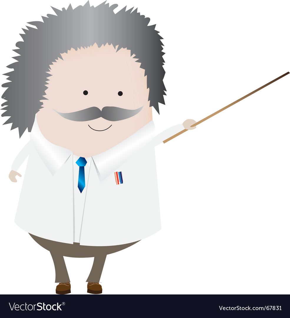 Professor Royalty Free Vector Image - VectorStock