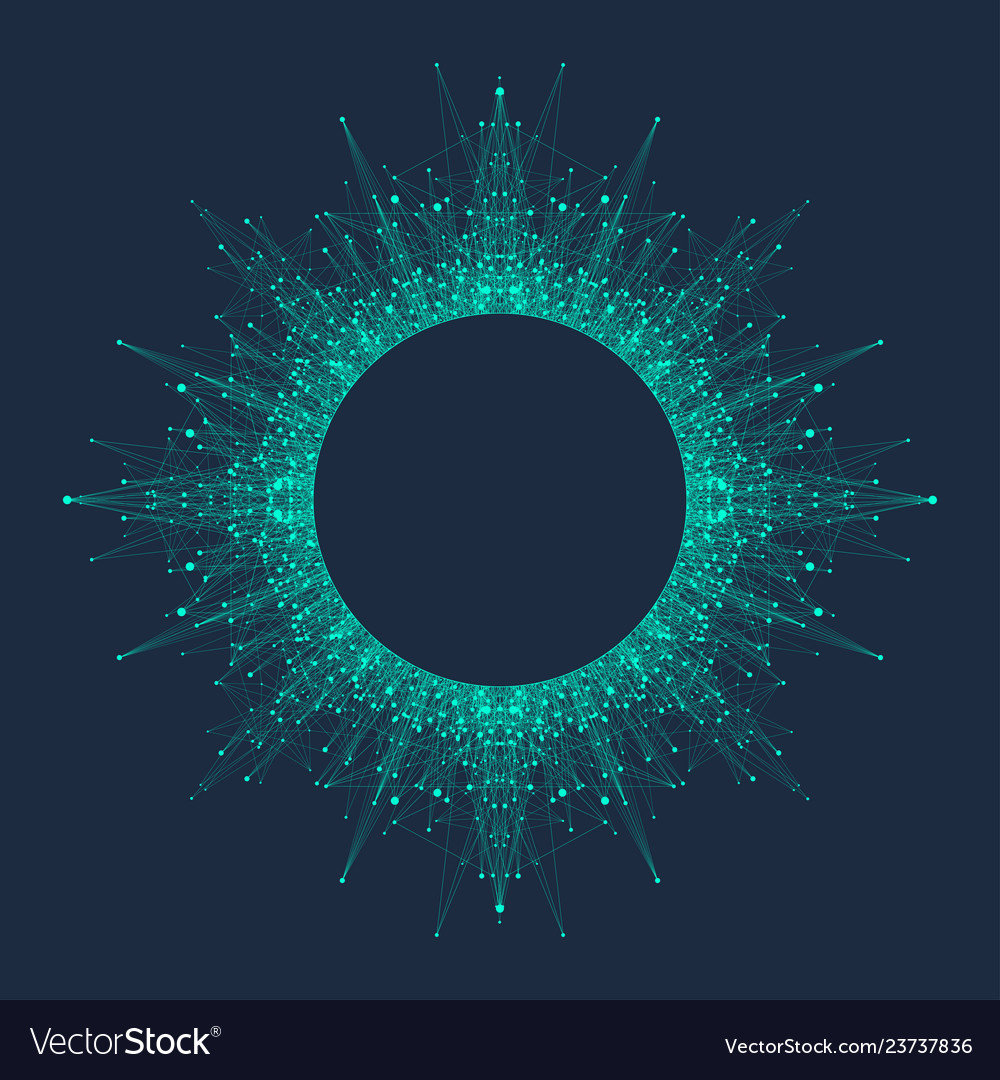 Quantum computer technology concept deep learning Vector Image