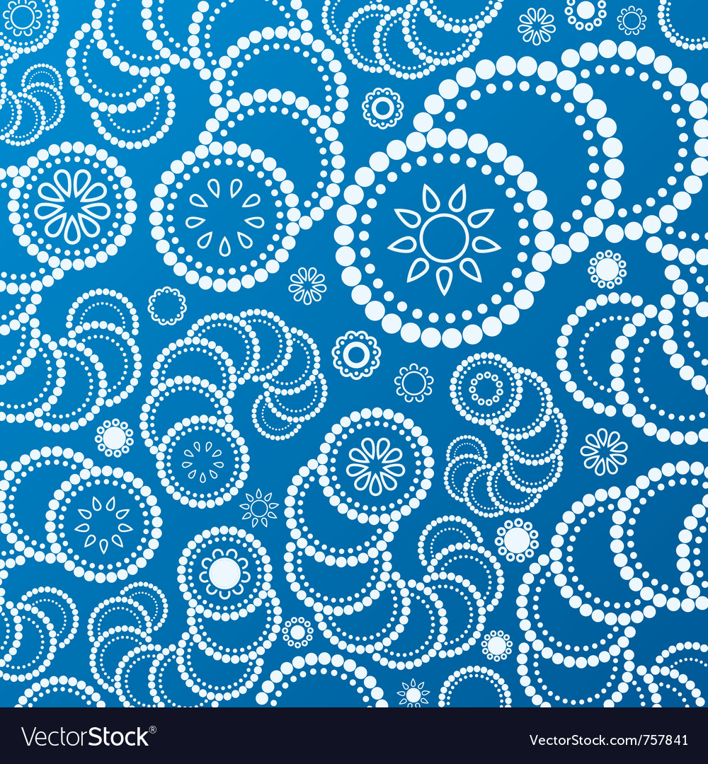 Abstract blue background pattern Royalty Free Vector Image