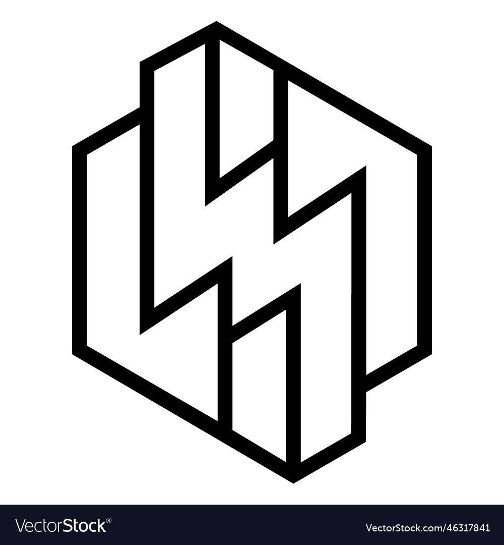 Abstract lightning logo Royalty Free Vector Image