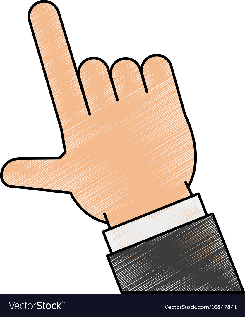 Hand Royalty Free Vector Image - VectorStock