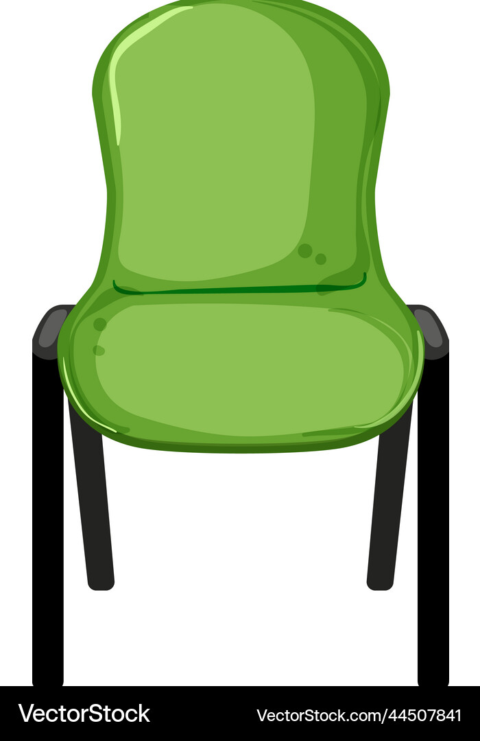 Modern kid chair cartoon Royalty Free Vector Image