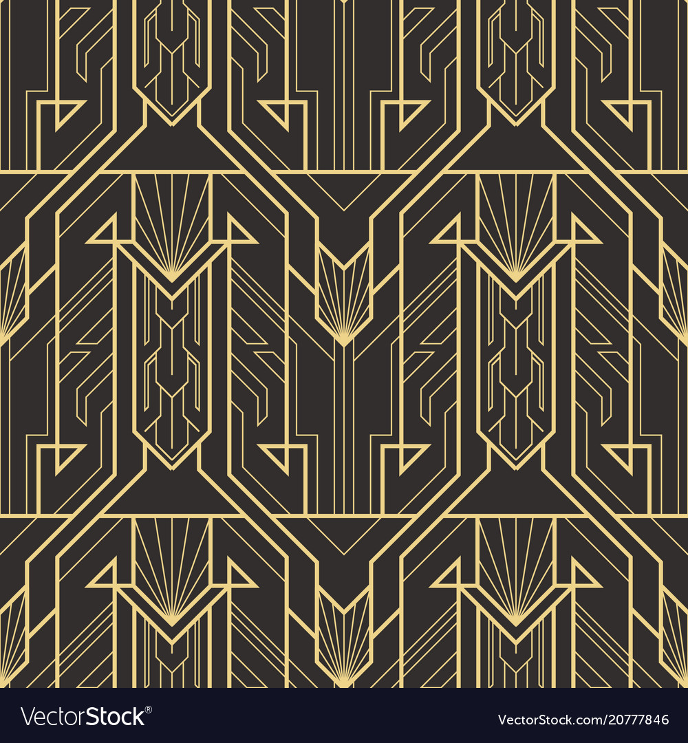 Modern geometric tiles pattern Royalty Free Vector Image