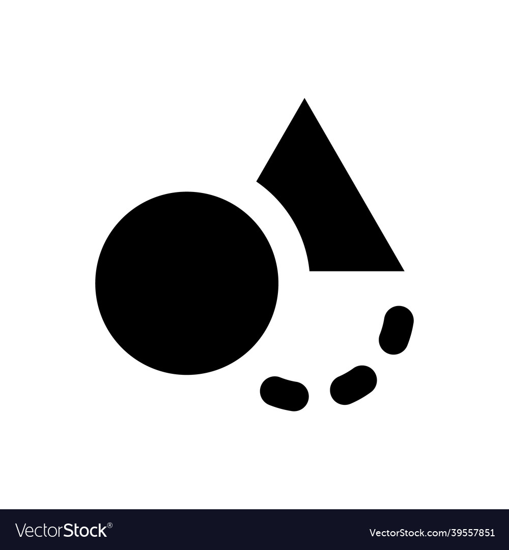 Shape object icon Royalty Free Vector Image - VectorStock