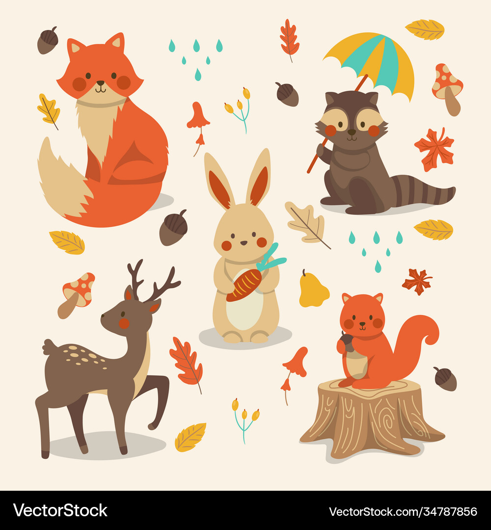 Autumn Forest Animals 489,137 Autumn Forest Animal Images, Stock