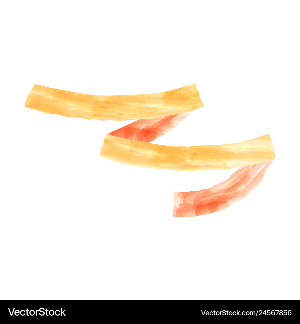 Watercolor Flag Garland Set Royalty Free Vector Image