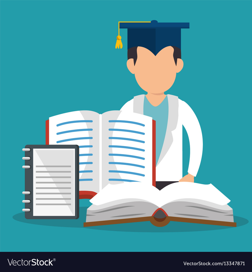 Education easy learning flat icons Royalty Free Vector Image Education easy learning flat icons Royalty Free Vector Image