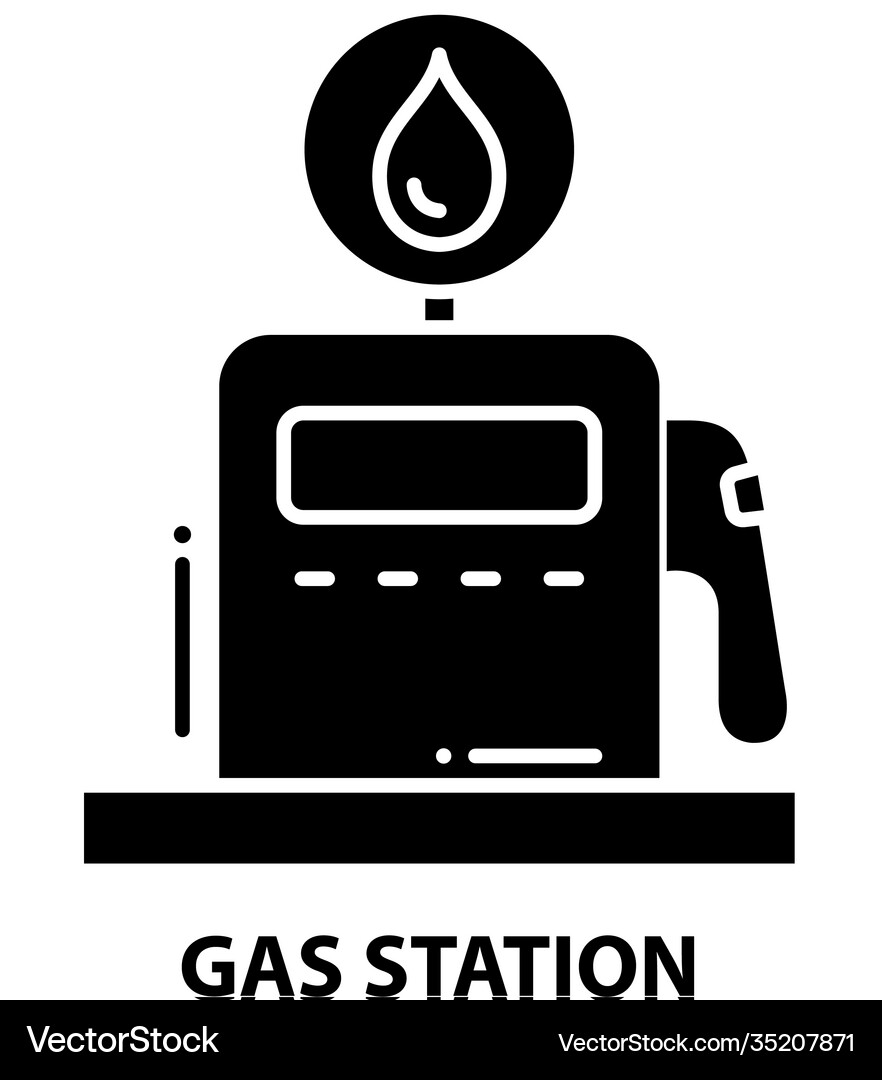 Car In A Gas Station Vector SVG Icon SVG Repo | atelier-yuwa.ciao.jp
