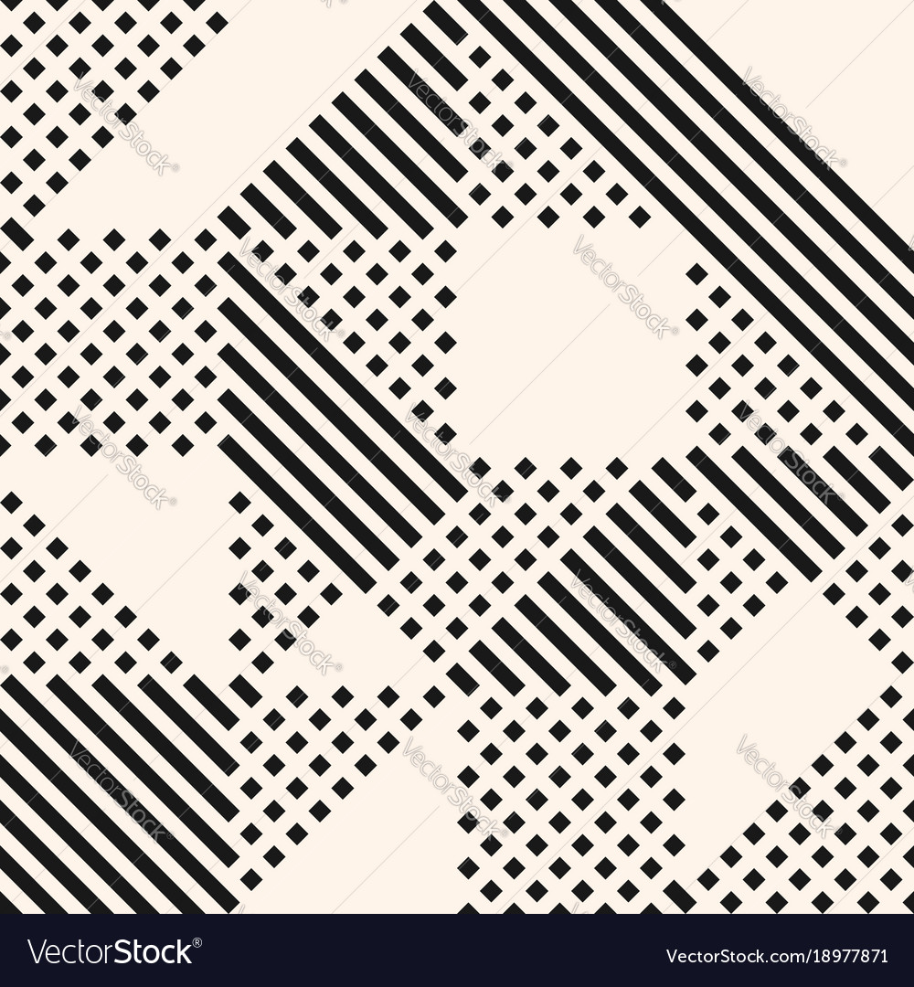 Geometric lines pattern abstract graphic ornament Vector Image