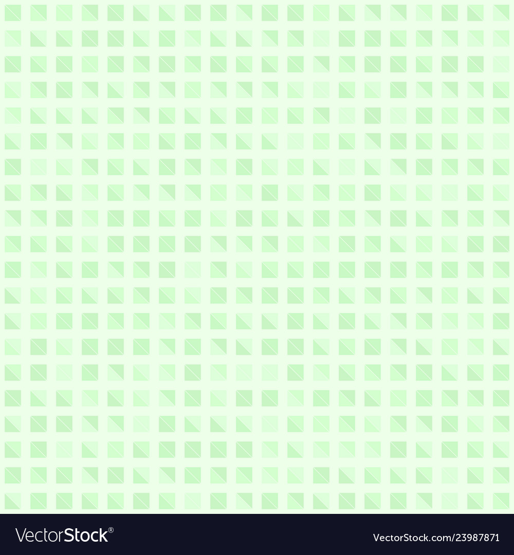 Green triangle pattern seamless Royalty Free Vector Image