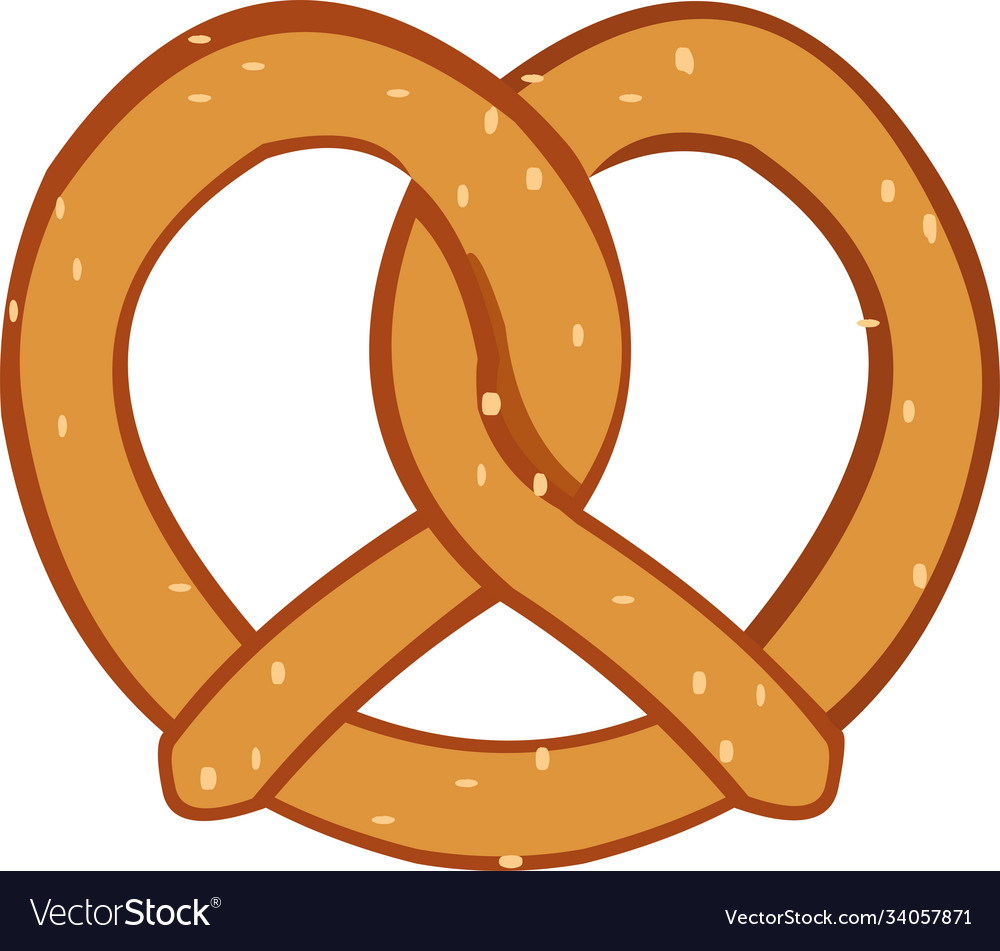 Pretzel Royalty Free Vector Image - VectorStock