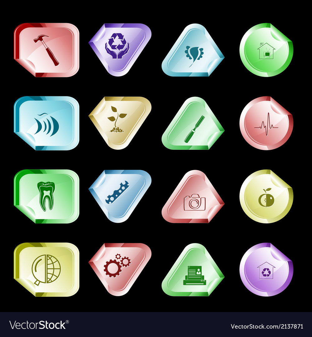 Set Royalty Free Vector Image - VectorStock