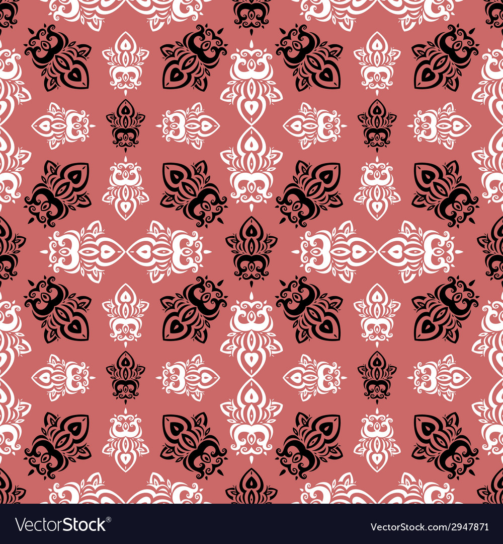 Vintage seamless pattern Royalty Free Vector Image