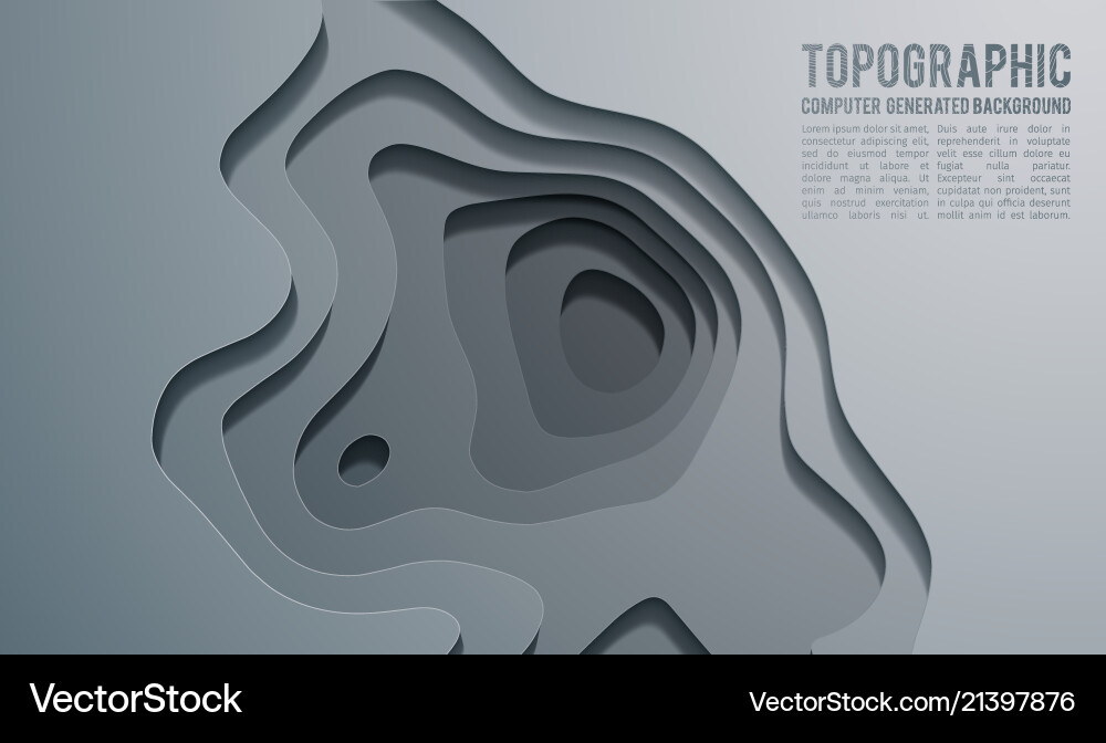 Colorful paper cutout cut banner concept Vector Image