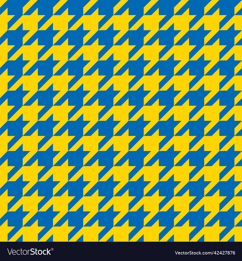 Houndstooth seamless pattern Royalty Free Vector Image