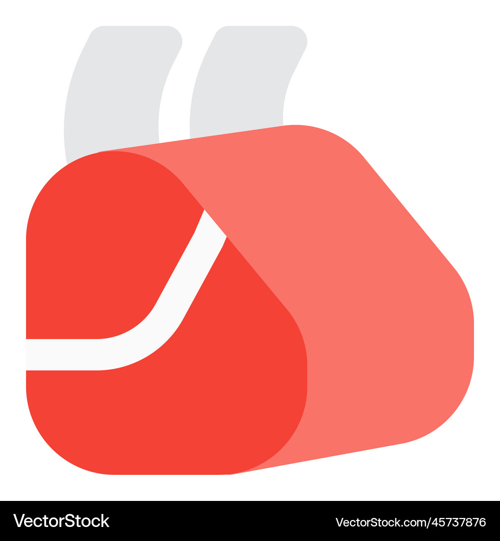 Ribs a lean cut of lamb meat Royalty Free Vector Image