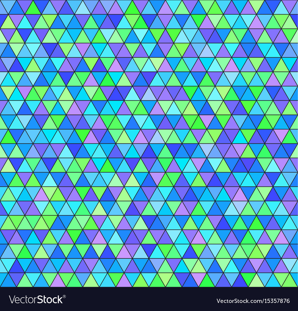Triangle pattern seamless background Royalty Free Vector