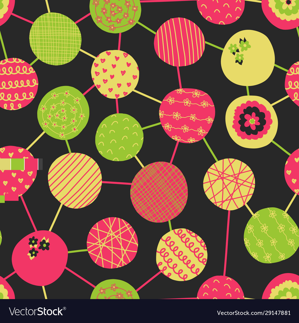 Abstract colorful seamless pattern pink Royalty Free Vector