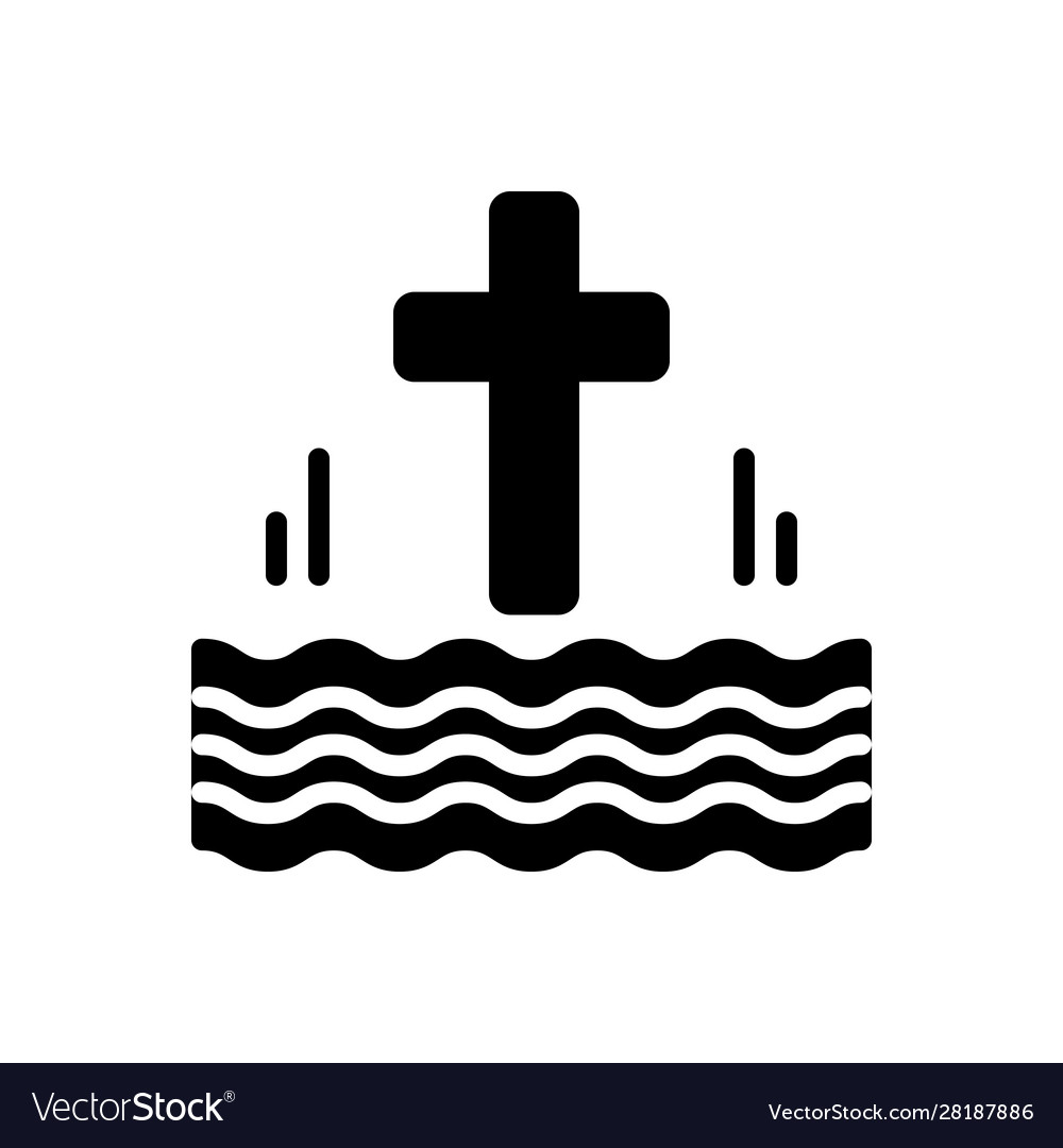 Baptized Royalty Free Vector Image - VectorStock