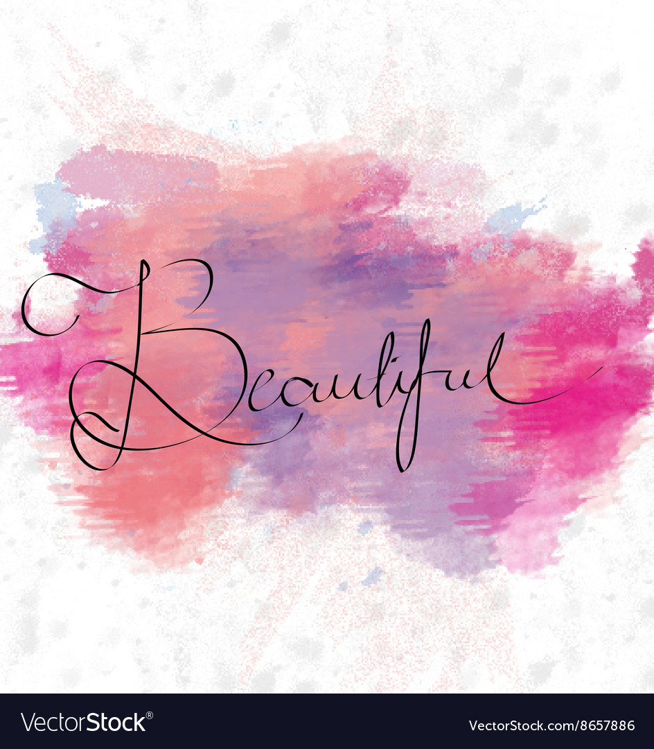 Beautiful Royalty Free Vector Image - VectorStock