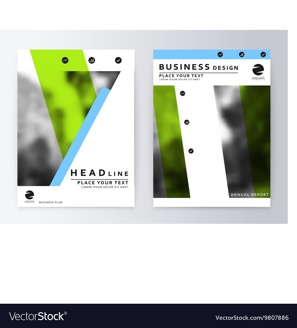 Layout design template Royalty Free Vector Image